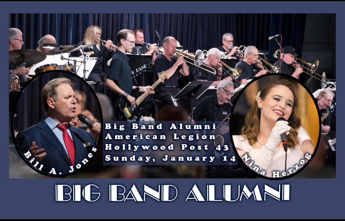 Big Band Alumni at the Hollywood American Legion Post 43 - SwingDance.LA