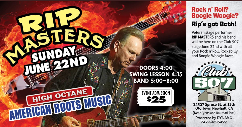 Rip Masters Returns to 507 - SwingDance.LA