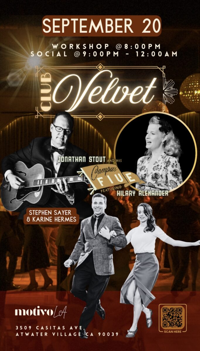 Jonathan Stout & His Campus 5 Featuring Hilary Alexander - Club Velvet ...